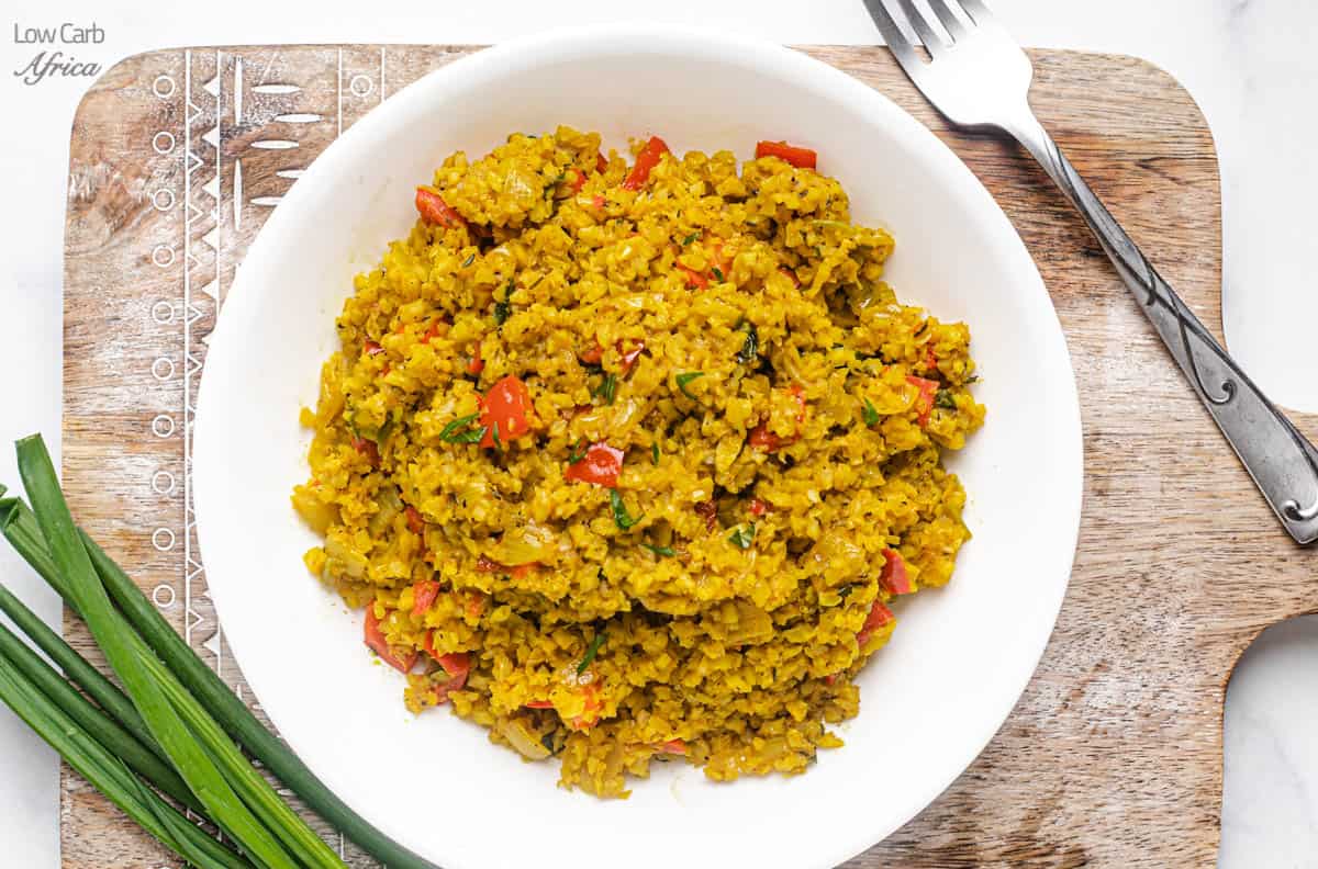 Curry Cauliflower Rice
