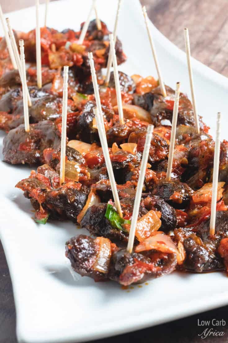Peppered Gizzard - Low Carb Africa