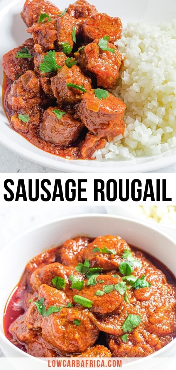 Sausage Rougail (Rougaille) - Low Carb Africa