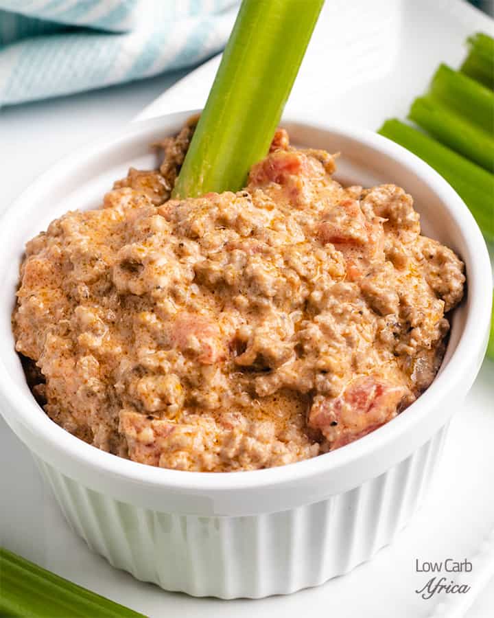 Spicy Sausage Dip - Low Carb Africa
