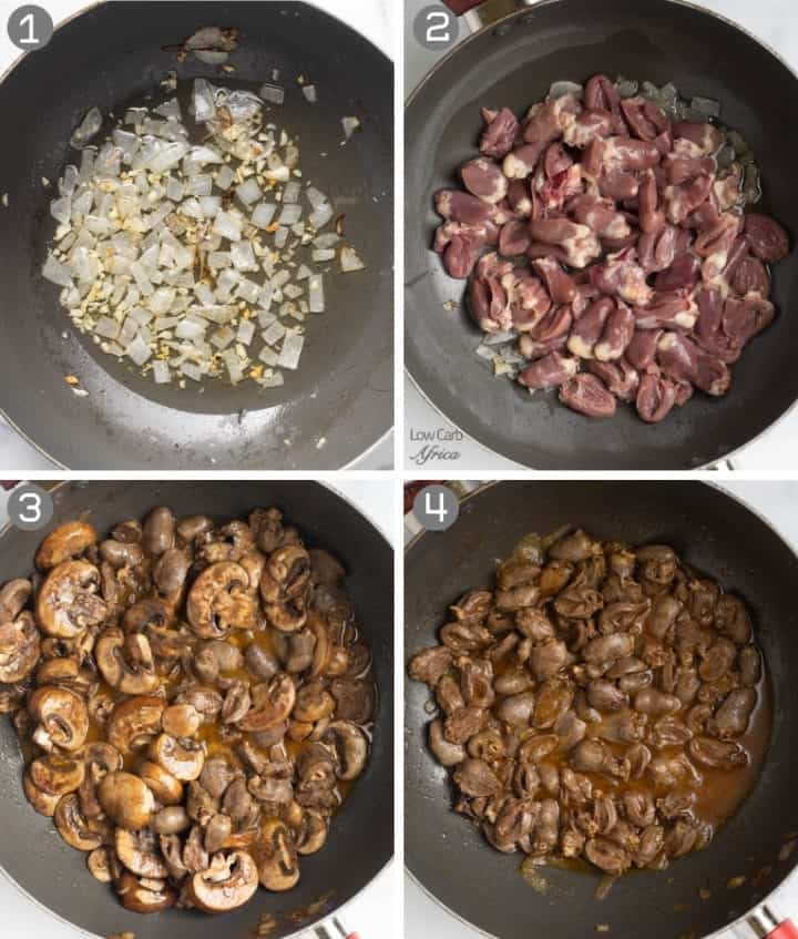 Easy Chicken Hearts Recipe - Low Carb Africa
