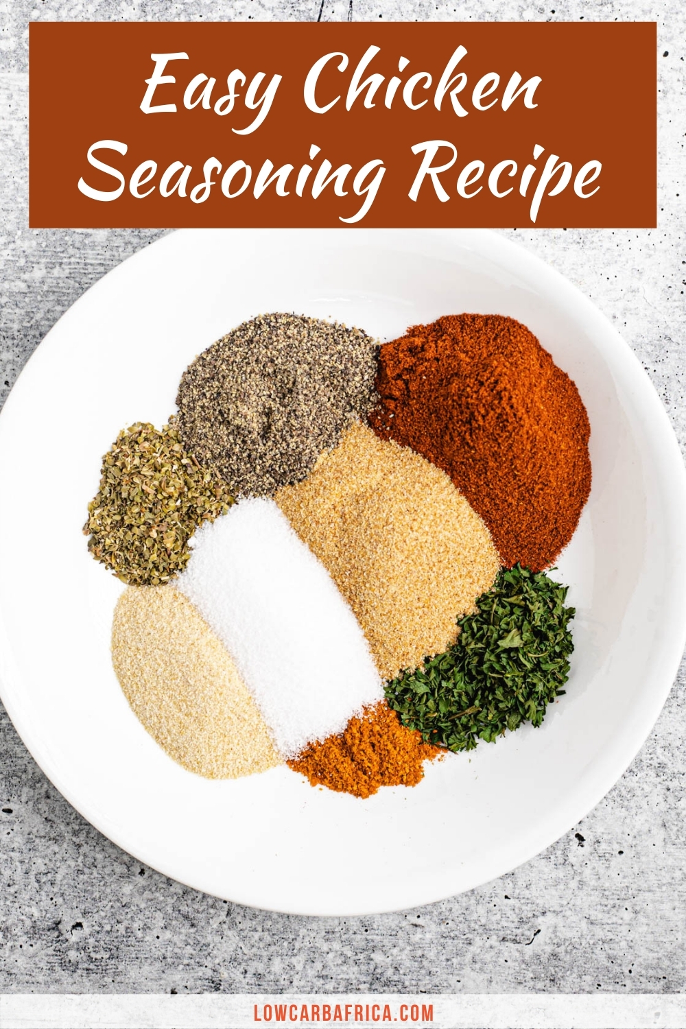 Best Chicken Seasoning Recipe - Low Carb Africa