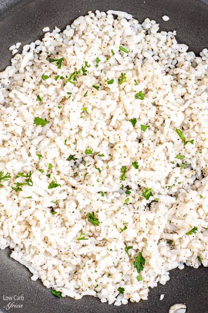 How to Cook Shirataki Rice (Konjac Rice) - Low Carb Africa