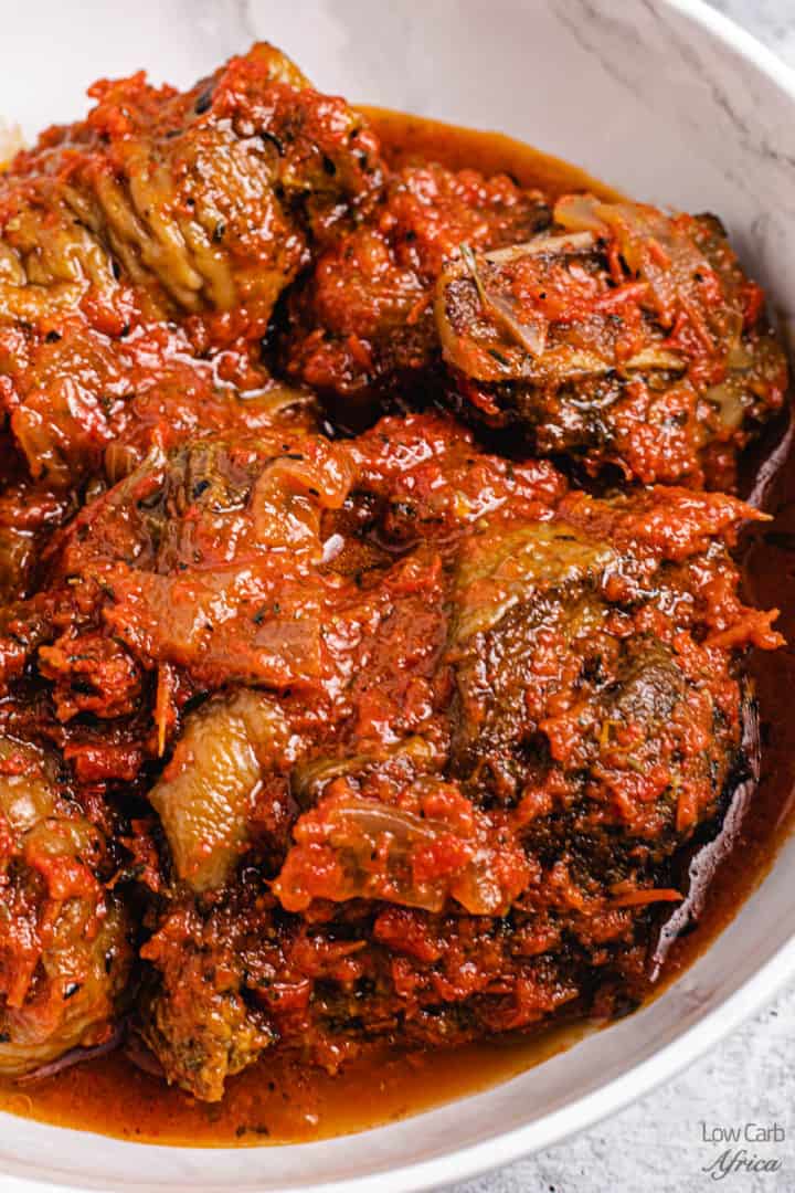 Nigerian Turkey Stew - Low Carb Africa