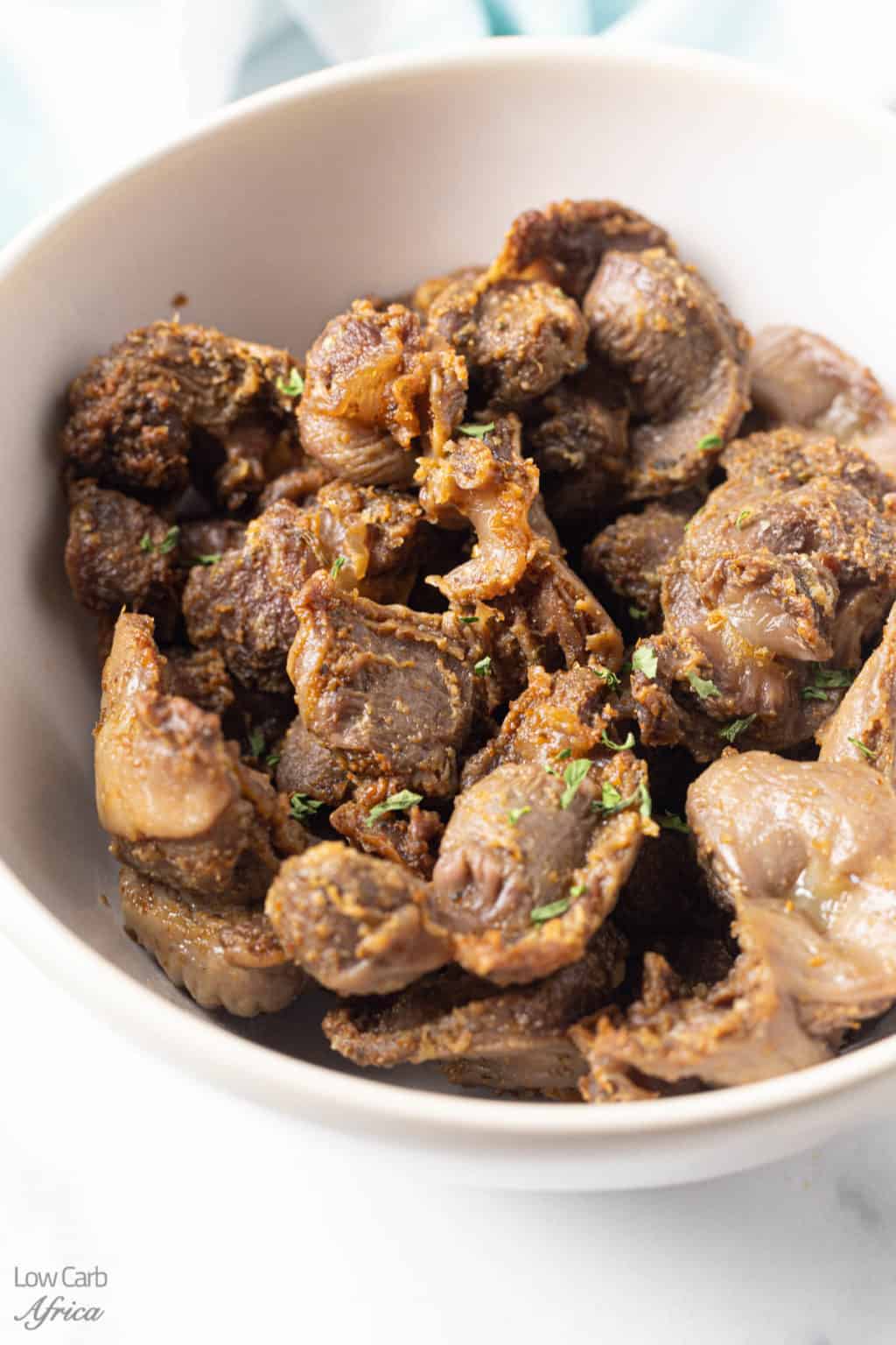 Air Fryer Chicken Gizzards - Low Carb Africa