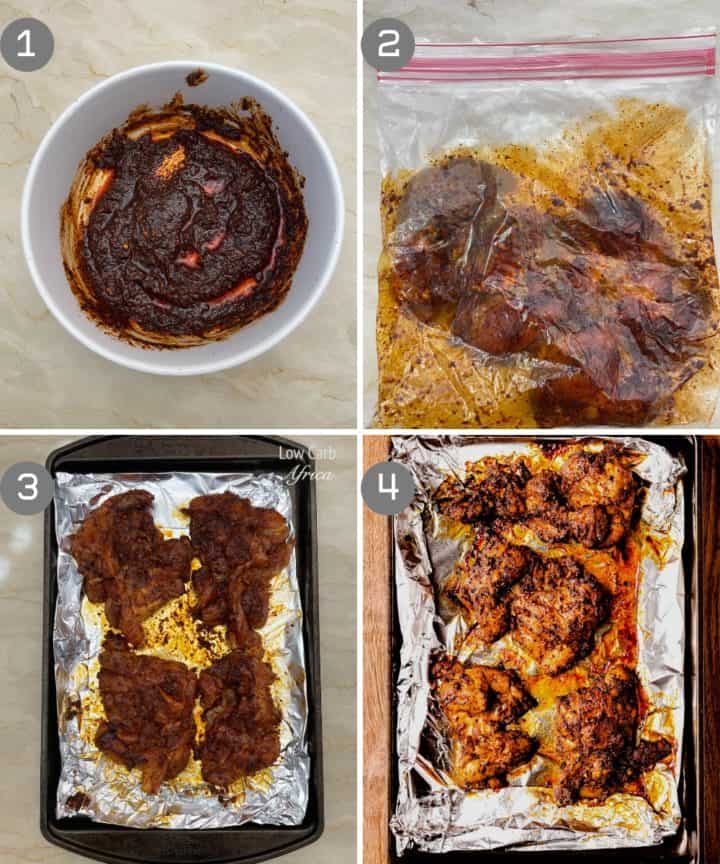 Harissa Chicken (Spicy North African Chicken) - Low Carb Africa