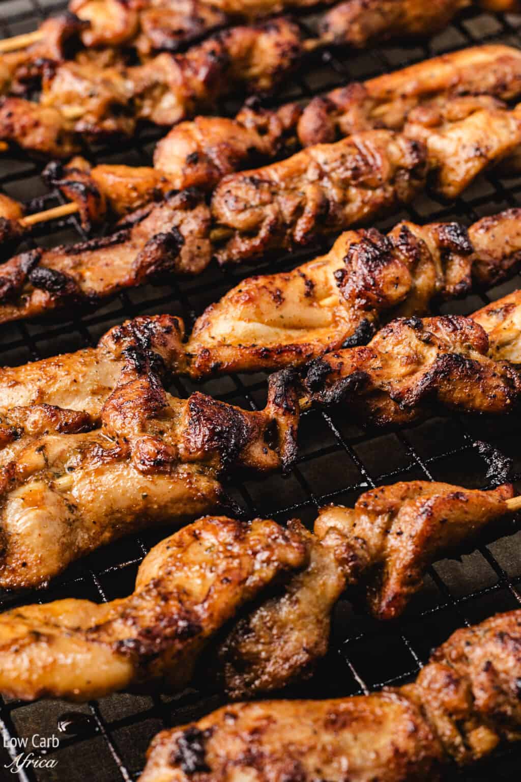 Chicken On A Stick (Chicken Skewers) - Low Carb Africa