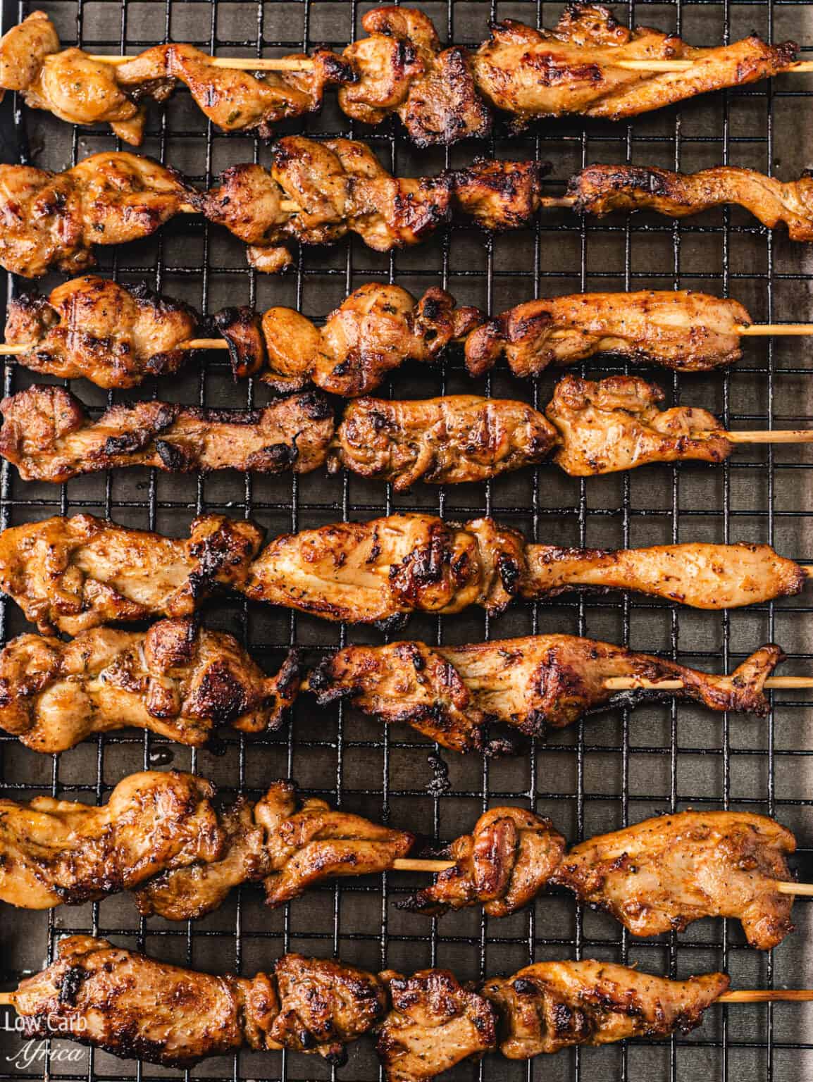 Chicken On A Stick (Chicken Skewers) - Low Carb Africa