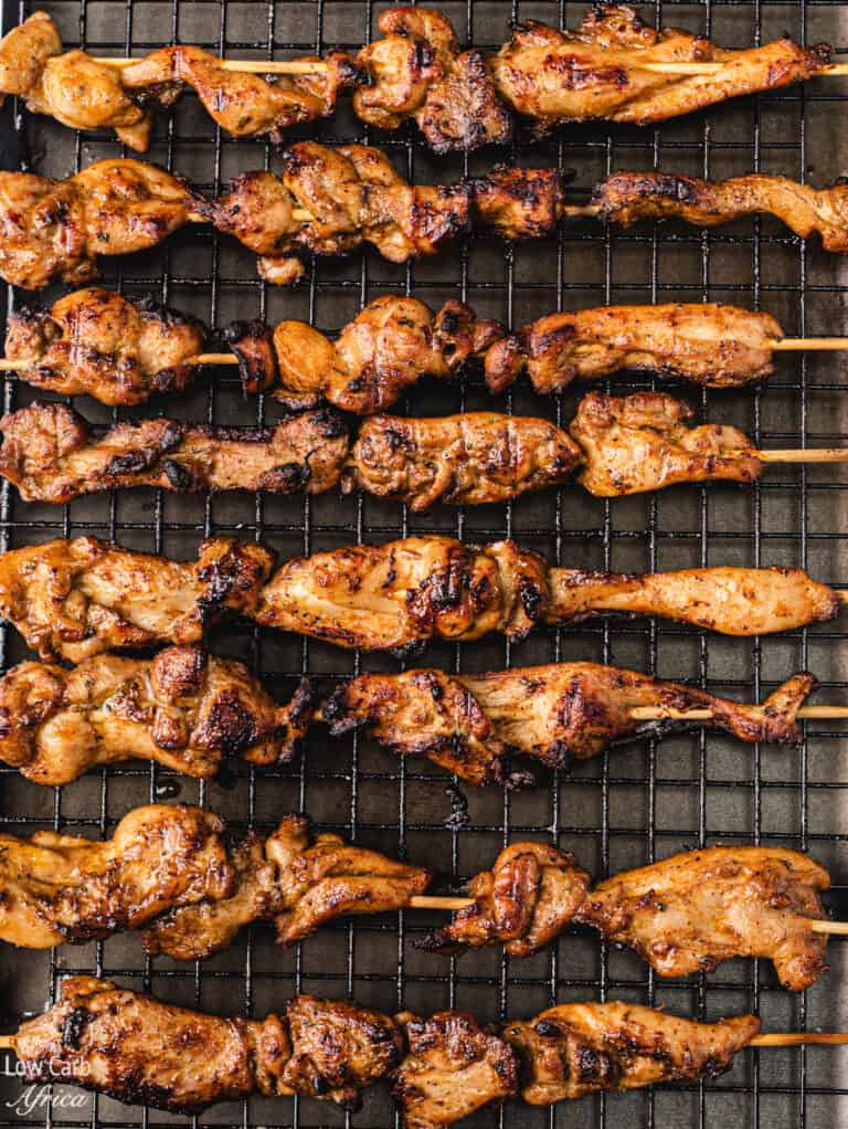 Chicken On A Stick (Chicken Skewers) - Low Carb Africa