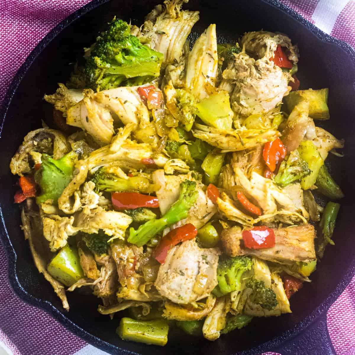Leftover Turkey Stir Fry - Low Carb Africa - Smile Savvy Recipes