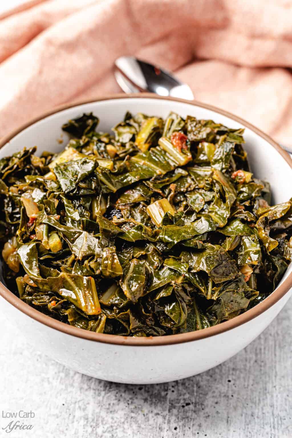Gomen Wat (Ethiopian Collard Greens) - Low Carb Africa