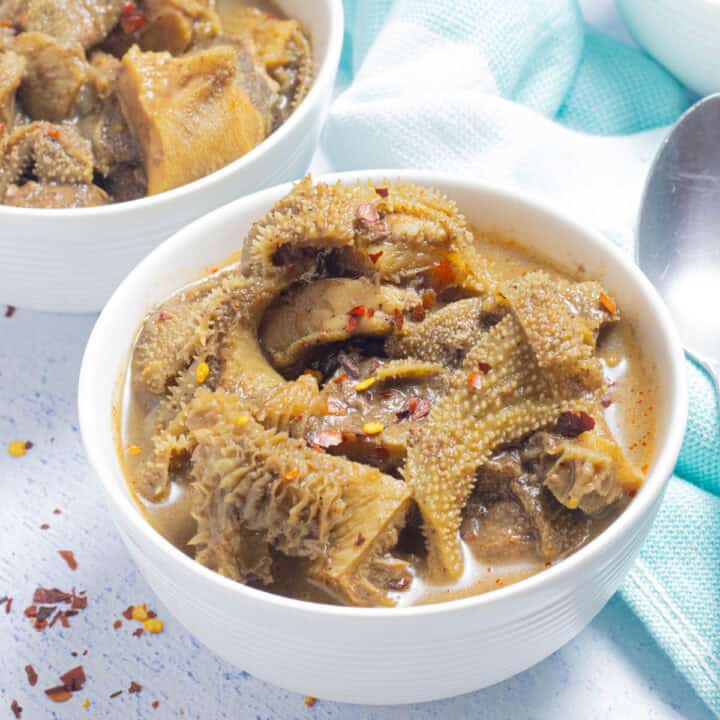 Nigerian Pepper Soup with Offal Meat - Low Carb Africa