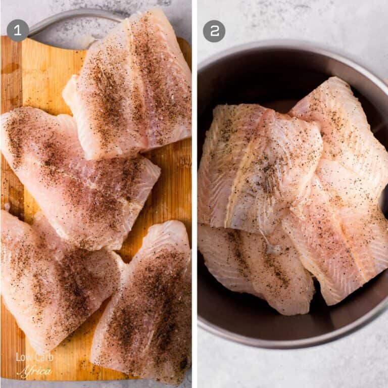 Instant Pot Cod Fish - Low Carb Africa