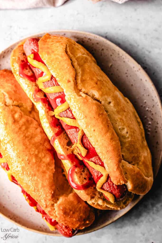 Keto Hot Dog Buns - Low Carb Africa