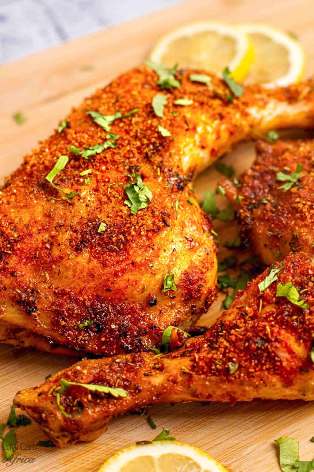 Air Fryer Chicken Leg Quarters - Low Carb Africa
