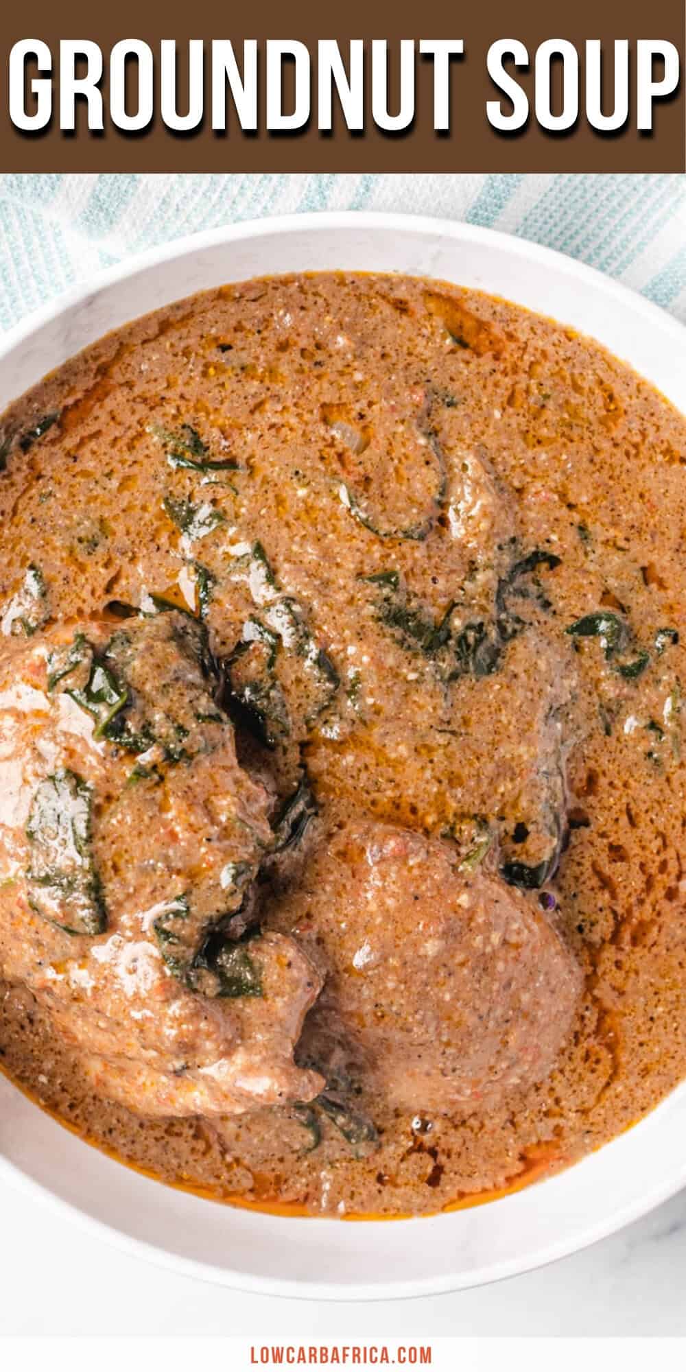 Groundnut Soup - Low Carb Africa