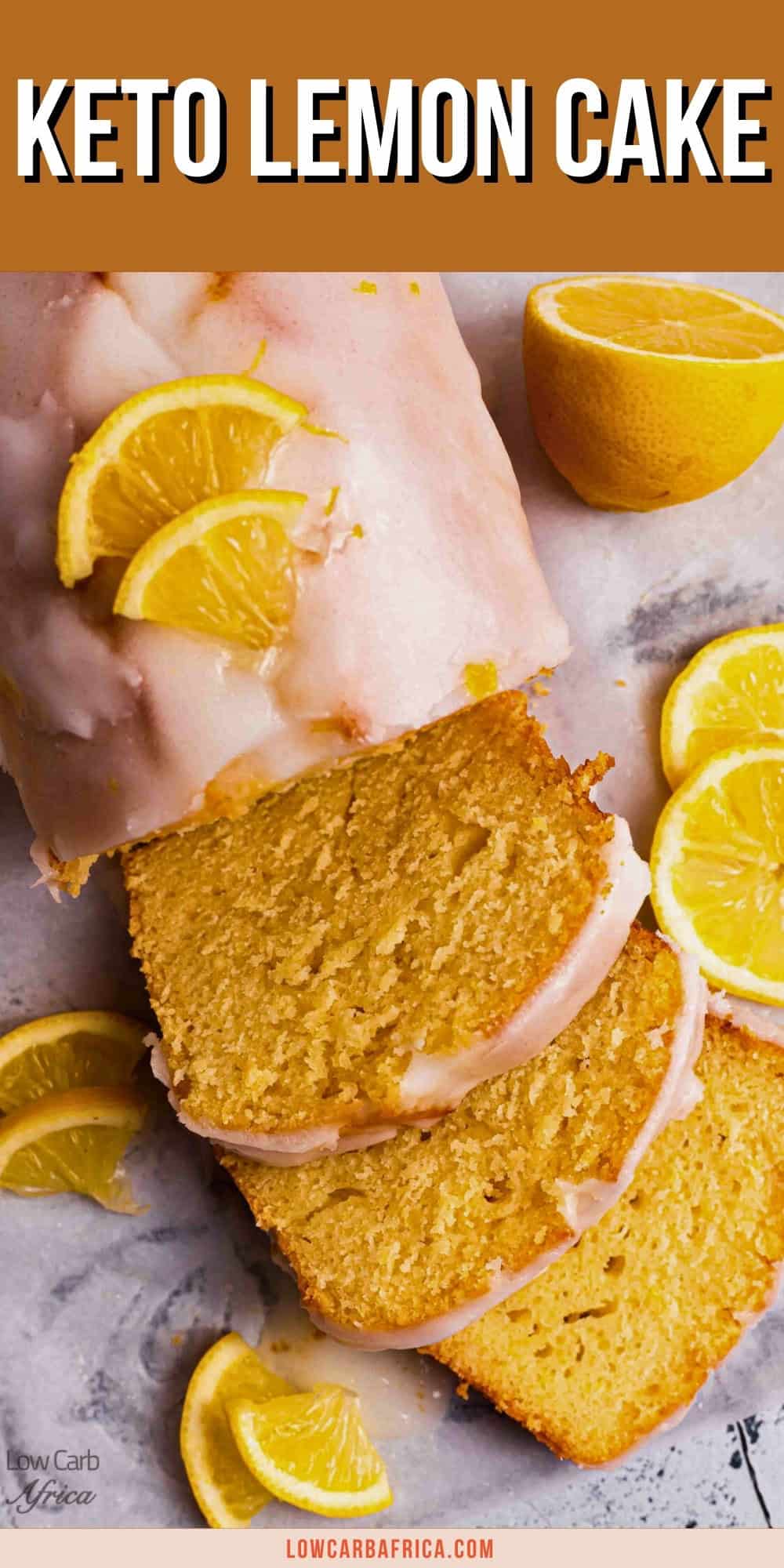 Keto Lemon Cake - Low Carb Africa